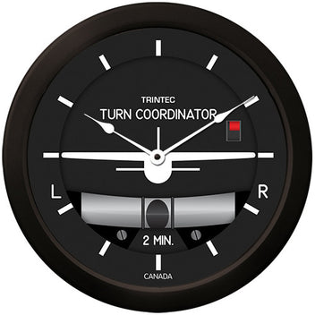 14" Modern Turn & Bank Clock – Trintec Industries Inc.
