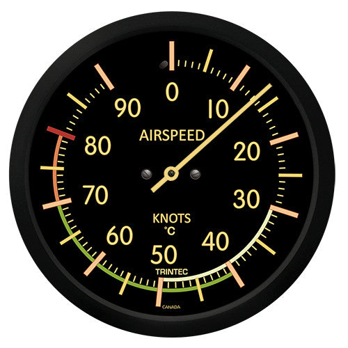 Aviation Inspired Wall Thermometers – Trintec Industries Inc.