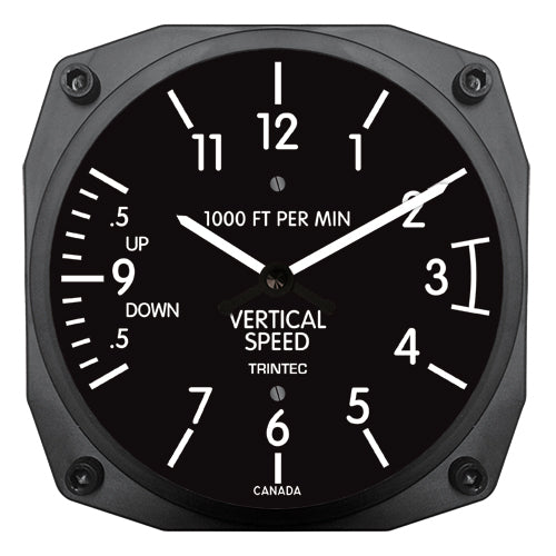 6" VSI Instrument Style Clock (NEW) – Trintec Industries Inc.