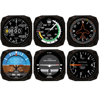 Modern 6-Piece Instrument Inspired Coaster Set – Trintec Industries Inc.