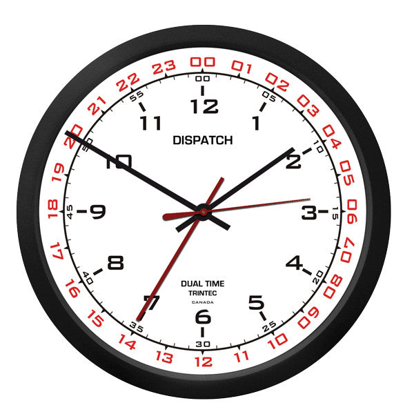 10" DISPATCH Dual Time Clock – Trintec Industries Inc.