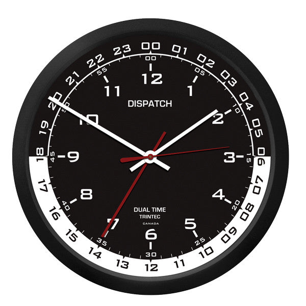 10" DISPATCH Dual Time Clock – Trintec Industries Inc.