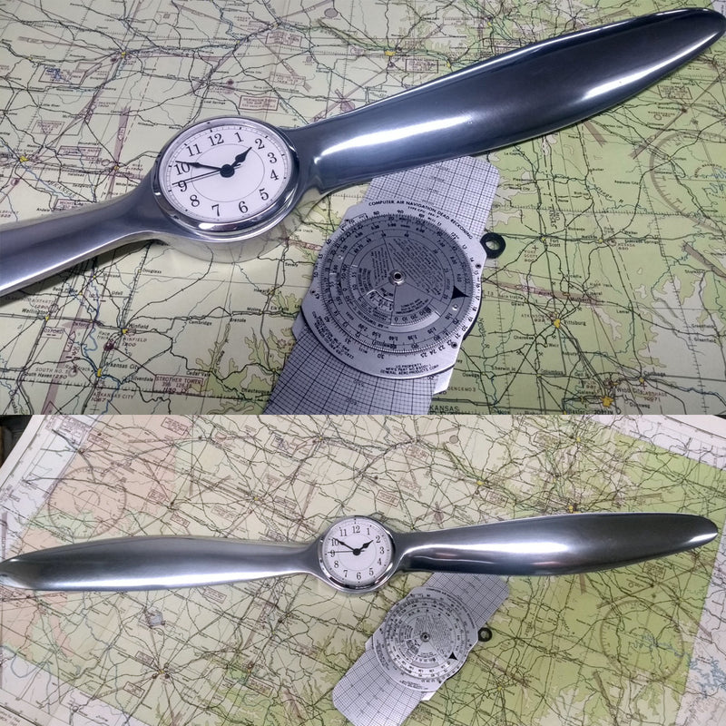 26" Cast Aluminum Propeller Clock (NEW) – Trintec Industries Inc.